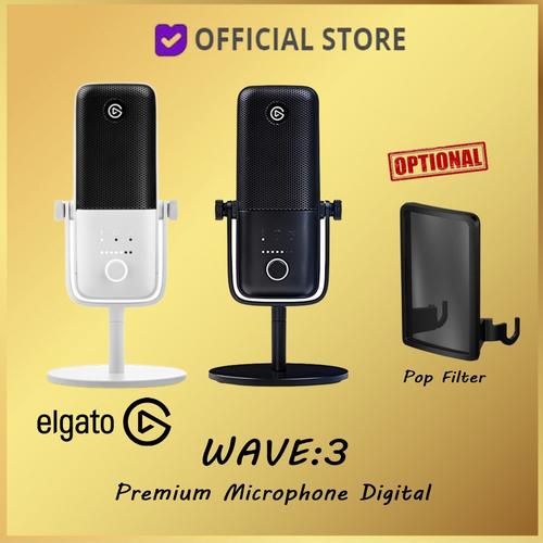 Promo Elgato Wave:3 Mic Wave 3 Premium Microphone Digital Wave3 - Mic ...