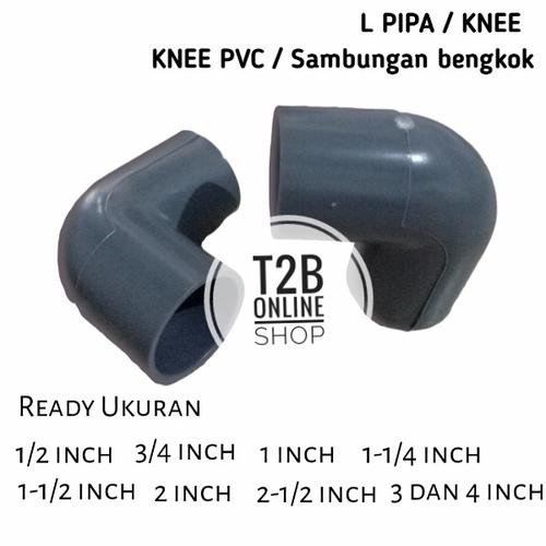 Jual Knee pipa, keni, elbow, L pipa PVC, sambungan bengkok - TS 1/2 - Kota Surabaya - Toko Bahan ...