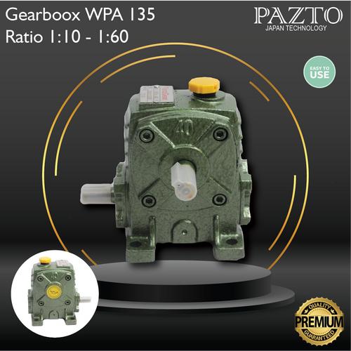 Jual AMW SPEED REDUCER GEAR BOX WPA 135 Ratio 10 - 60 GEARBOX - 1:10 ...