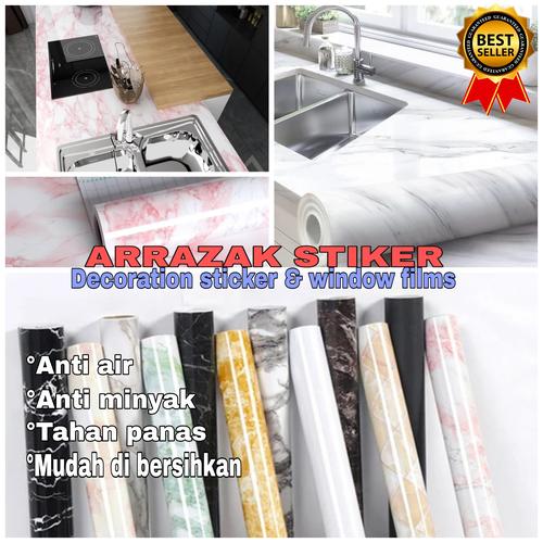 Jual Stiker furniture meja lemari dinding lantai Stiker marmer ...