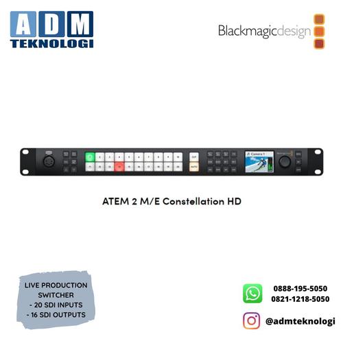 Jual Blackmagic Design ATEM 2 M/E Constellation HD Live Production ...
