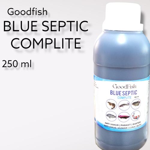 Jual GOODFISH BLUE SEPTIC OBAT IKAN ANTI JAMUR DAN PARASIT 250 ML - Kab ...