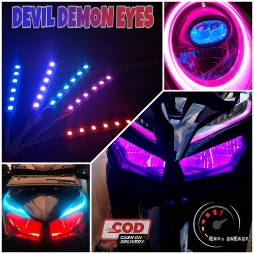 Pink Demon Eyes