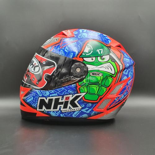 Jual helm fullface racing nhk gp pro motif motogp karel abraham orange ...