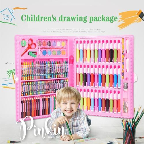 Jual Crayon 168 PCS Set Alat Gambar Alat Tulis & Lukis Menggambar ...