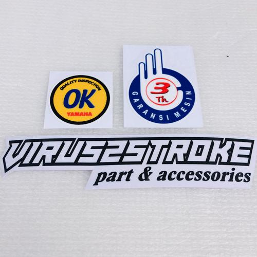 Jual Stiker OK dan Sticker Garansi Mesin 3 Tahun Yamaha - Kota Surabaya ...