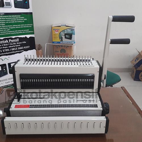 Jual Mesin Jilid / Binding Spiral Kawat Dan Plastik GEMET D 2050 ...