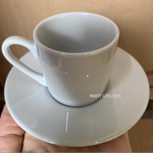 Jual (1dus) cangkir kopi espresso cangkir mini putih keramik gelas ...