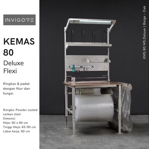 Jual KEMAS 80 M5. Deluxe Flexi | Meja kerja packing pengepakan (stok ...