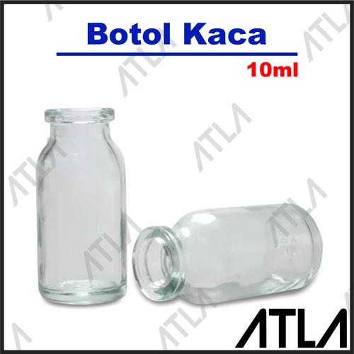 Jual Wadah Botol Kaca 10 ml Tempat Penyimpan Benih Tanaman + Label ...