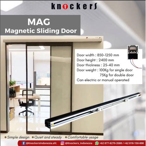 Jual MAGNETIC SLIDING PARTITION DOOR / MAGNETIC / KNOCKERS INDONESIA ...