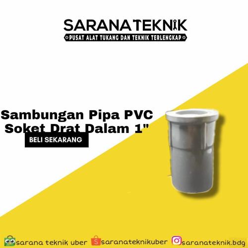 Jual Sambungan pipa pvc SDD Rucika Aw 1 inch / soket drat dalam - 1 x 1 ...