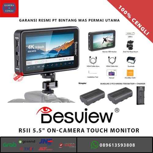Jual Desview R5II Monitor 5.5 Inch Touchscreen On-Camera R5 II - ORI ...