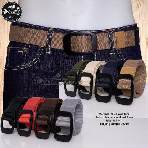 Jual Mueeza Belt Ikat Pinggang Nylon Pria SabukTaktikal Kanvas 004 ...