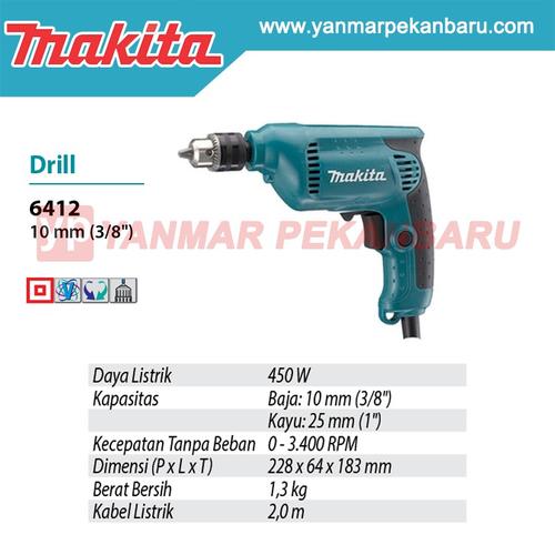 Jual Mesin Bor Makita 6412 - Kota Pekanbaru - yanmarindo | Tokopedia
