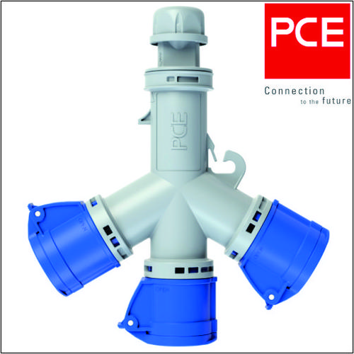 Jual PCE Industrial Plug Socket Cabang 3 (16A) (3 PIN) (IP44) 9432006 - Kab. Tangerang - PCE ...