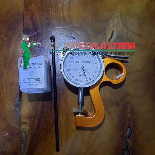 Jual Elcometer 124 Thickness Gauge + E122 Testex Tape X-Coarse ...