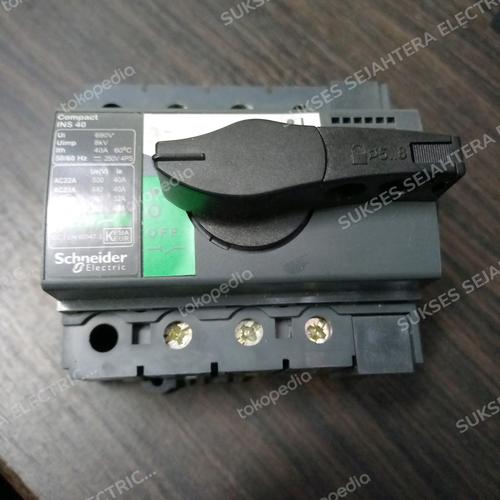 Jual LOAD BREAKER SWITCH (LBS) INS 40A 3 pole SCHNEIDER - Jakarta Pusat ...