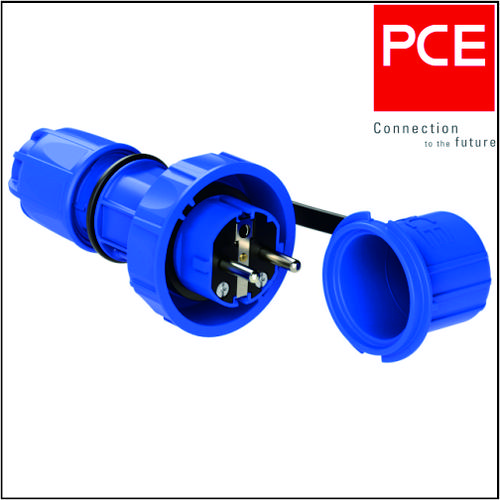 Jual PCE Plug Mounting / Steker Male (16A) (2 PIN) (IP68) - 20051-b - Kab. Tangerang - PCE ...