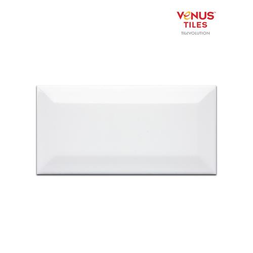 Jual Venus Avant Garde Keramik Takko White Glossy Bevel 7.5x15 ...