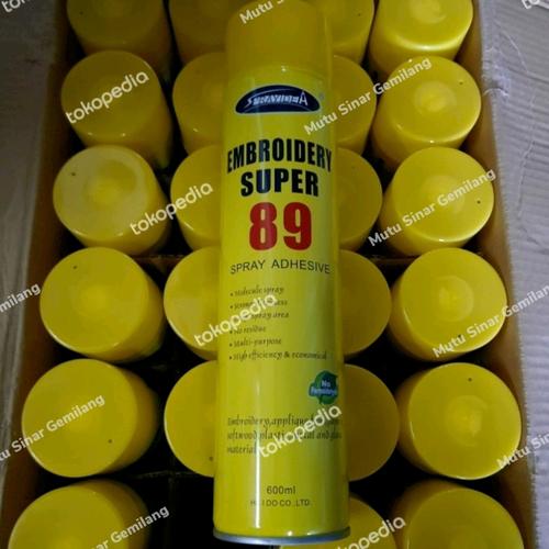Jual Lem Spray Super 89 / Lem Semprot Kertas / Lem serbaguna - 600mL ...