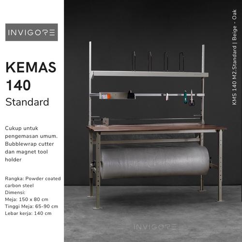 Jual KEMAS Standard - Meja kerja packing pengepakan ergonomis (stok ...