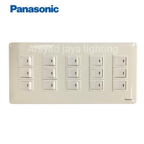 Jual Grid switch saklar 15 gang panasonic full color - Non inbodus ...
