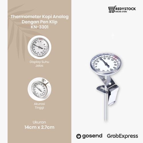 Jual Coffee thermometer analog with clip | termometer kopi - KN-3301 ...