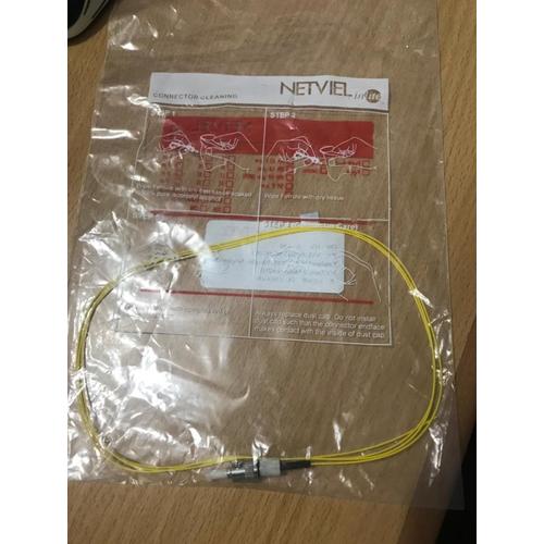 Jual Netviel Pigtail ST, Simplex, Singlemode 9/125um, 1 meter (LSZH ...