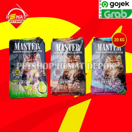 Jual Pasir Kucing Gumpal Wangi Master 20Kg - Kota Depok - Master Pet ...