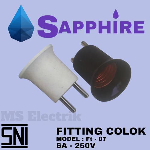 Jual Fitting Colok / Fitting Test Lampu SNI - Putih - Kota Depok - MS ...
