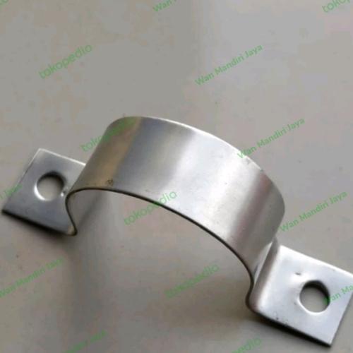Jual klem omega stainless plat tebal 21/2" inch - Jakarta Pusat - Wan ...