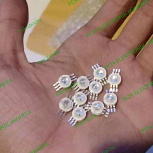 Jual led hpl high power led 3watt 3w 3 watt rgb red green blue 6p 6pin ...