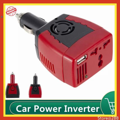 Jual Car Power Adaptor Inverter Charge Laptop Gadget Mobil USB DC12V To ...