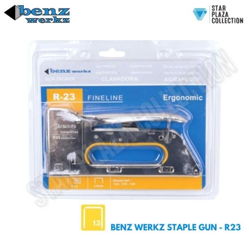 Jual Staples Tembak Mesin Gun Tacker Benz Werkz (Sofa, Jok Kursi ...
