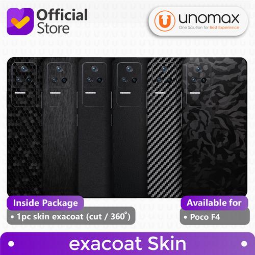 Promo Skin Exacoat Xiaomi Poco F4 Garskin - Carbon Fiber, Cut-Back Only ...