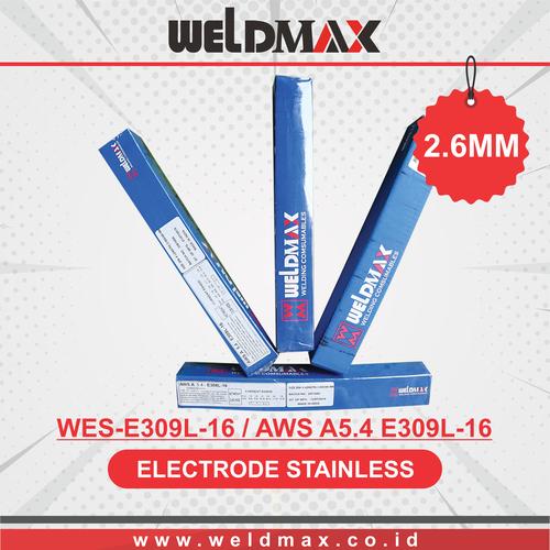 Jual KAWAT LAS ELECTRODE STAINLESS E309L.16 UKURAN 2.6MM WELDMAX ...