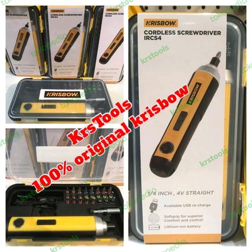 Jual Krisbow Cordless Screwdriver 4V USB Type C - Jakarta Barat - SMD ...