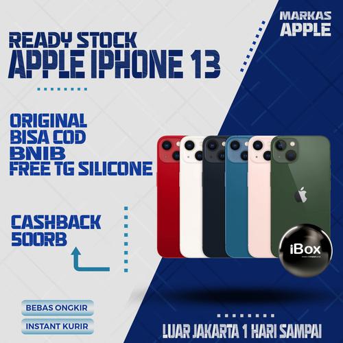 Jual iPhone 13 iBox 128GB 256GB 512GB 6.1" Inch Garansi Resmi IBOX ...