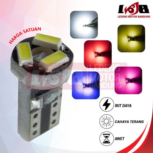 Jual Lampu LED T5 3 Mata Nine Luminos (Speedometer) - Merah - Kota ...