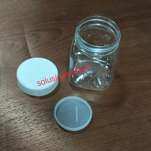 Jual BOTOL TUTUP LEBAR 200ML PLASTIK KOTAK PLUG + PUTAR PVC 200 ML ...
