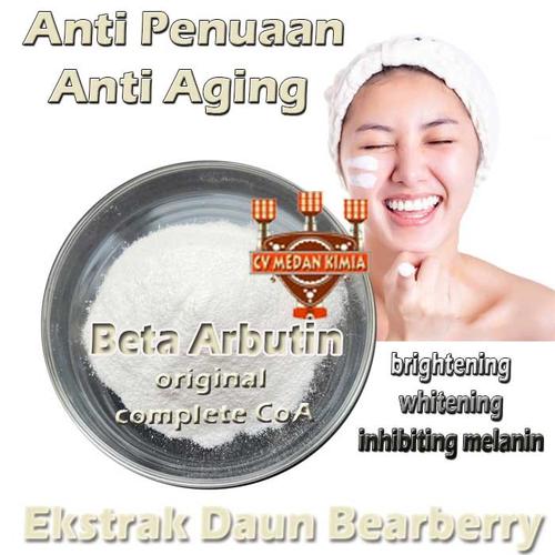 Jual Beta Arbutin Bearberry Powder Grade Bubuk Pemutih 1gr Whitening ...