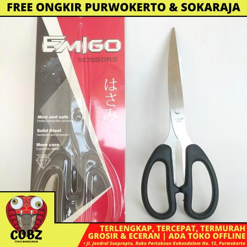 Jual 8 INCH / EMIGO GUNTING KANTOR KERTAS OFFICE SERBAGUNA MULTIFUNGSI ...