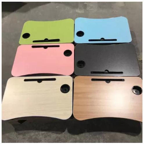 Promo MEJA BELAJAR LAPTOP/MEJA LIPAT TEMPAT GELAS MOTIF POLOS PORTABEL ...