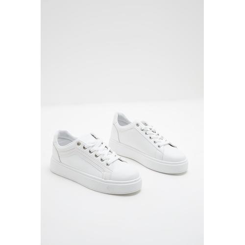 Promo Berrybenka - Sepatu Sneakers Wanita Sofia Shawn Sneaker - White 2 ...