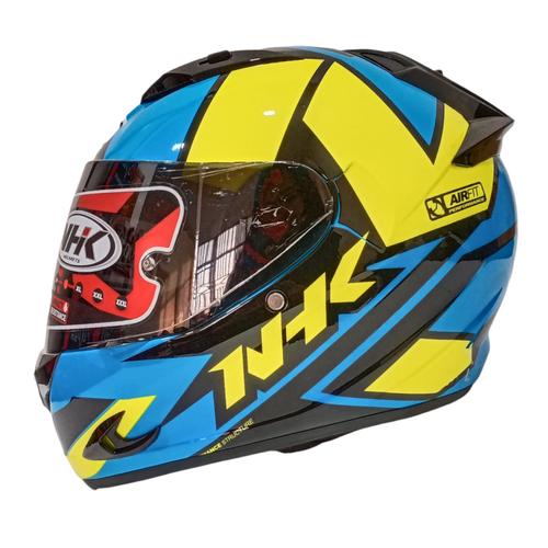 Jual HELM NHK RACE PRO BIOS BLUE FLO HELM FULL FACE - Kab. Tangerang ...