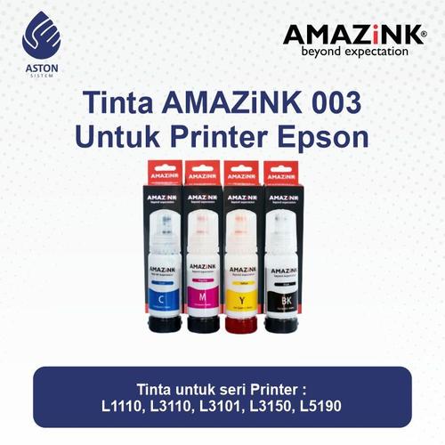 Jual Tinta Printer Amazink Epson L Series 003 | CMYK - CMYK - Kota ...