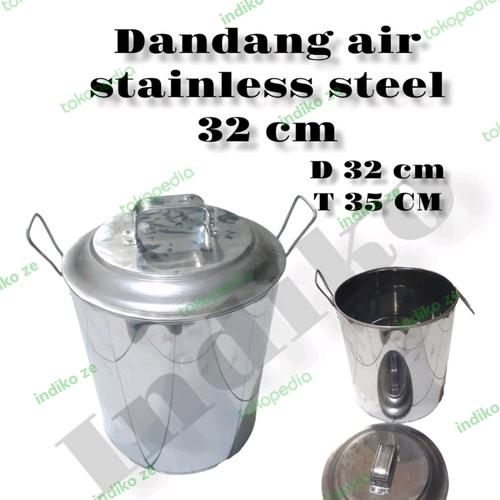 Jual dandang air stainless/dandang baso polos 32 cm - Kota Tangerang ...