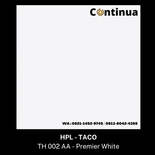 Jual HPL TACO TH 002 AA PREMIER WHITE - Jakarta Timur - TOKO CONTINUA | Tokopedia