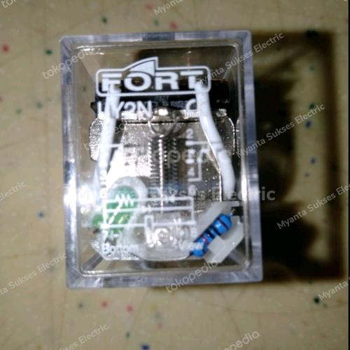 Jual Relay Bantu FORT LY2N 220VAC / 24DC / 12VDC - 220 VAC - Jakarta ...